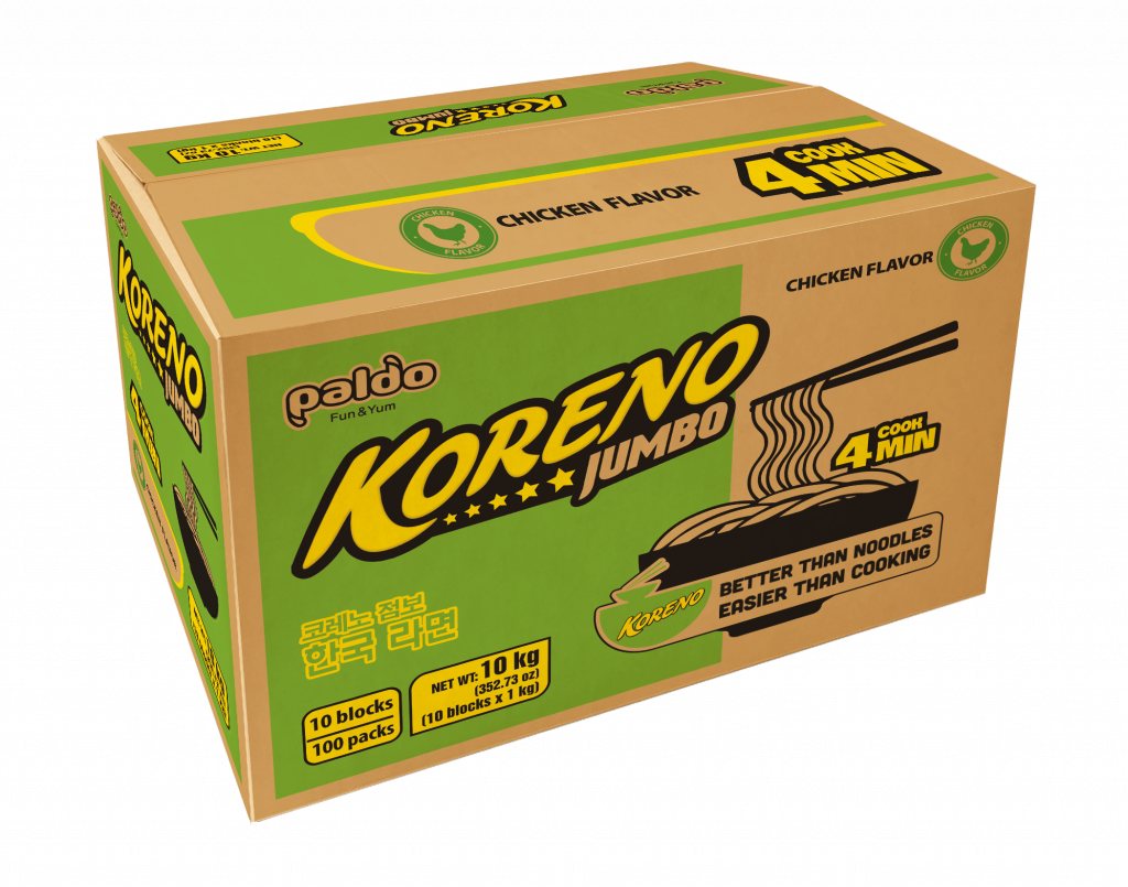 Paldo Koreno Chicken Noodle Soup, 100g, 24 Pack – KFood America